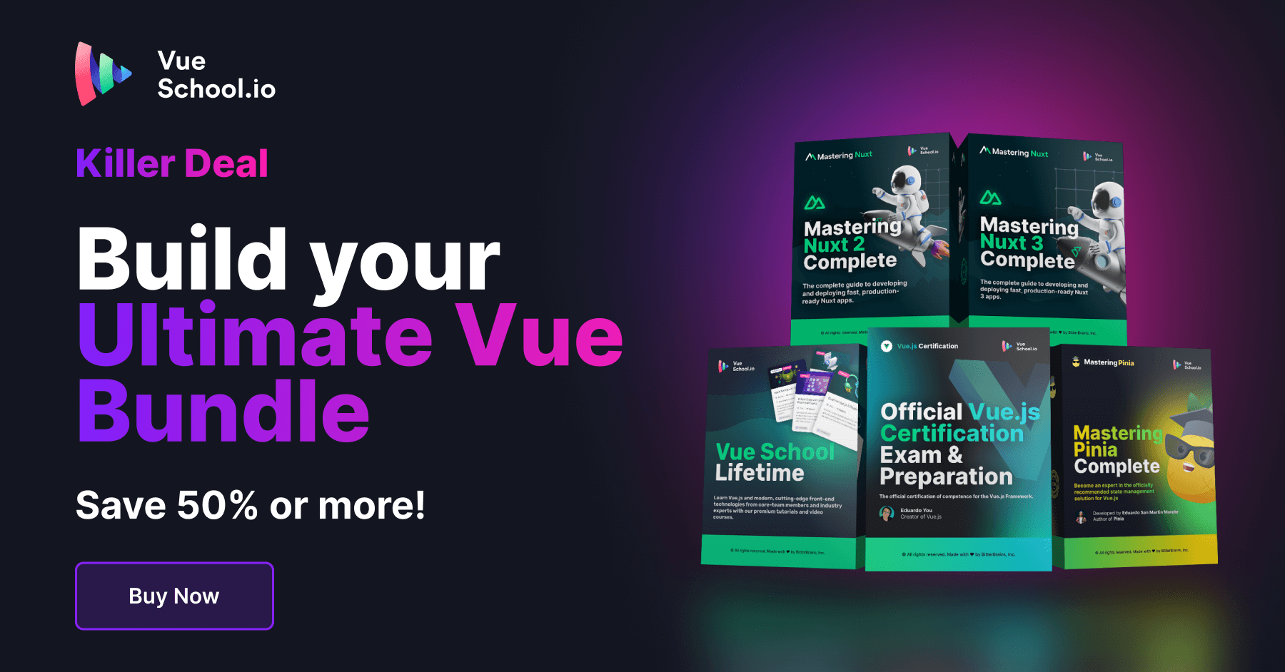 Ultimate Vue Bundle - Vue Courses and Certification Bundles